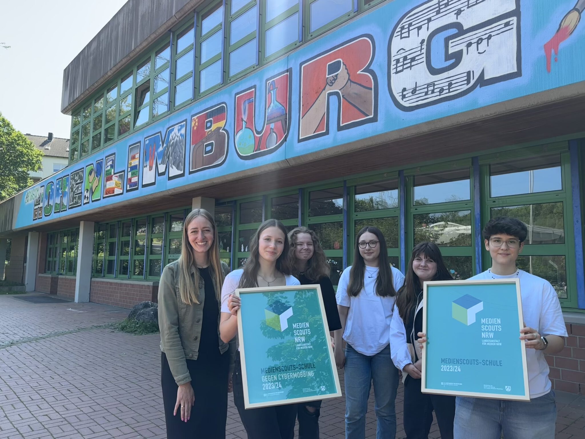 GymHo als Medienscouts-Schule 2024 ausgezeichnet - Gymnasium Hohenlimburg